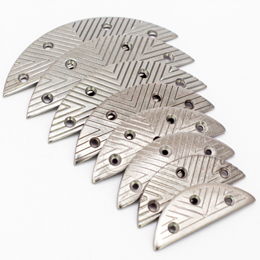 Lulu Metal Toe Plates Stamped Aulion