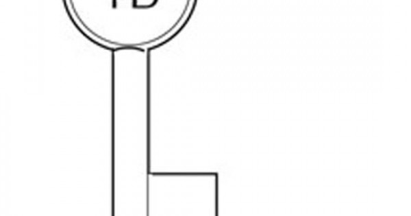 L125 B398 Squire key blank