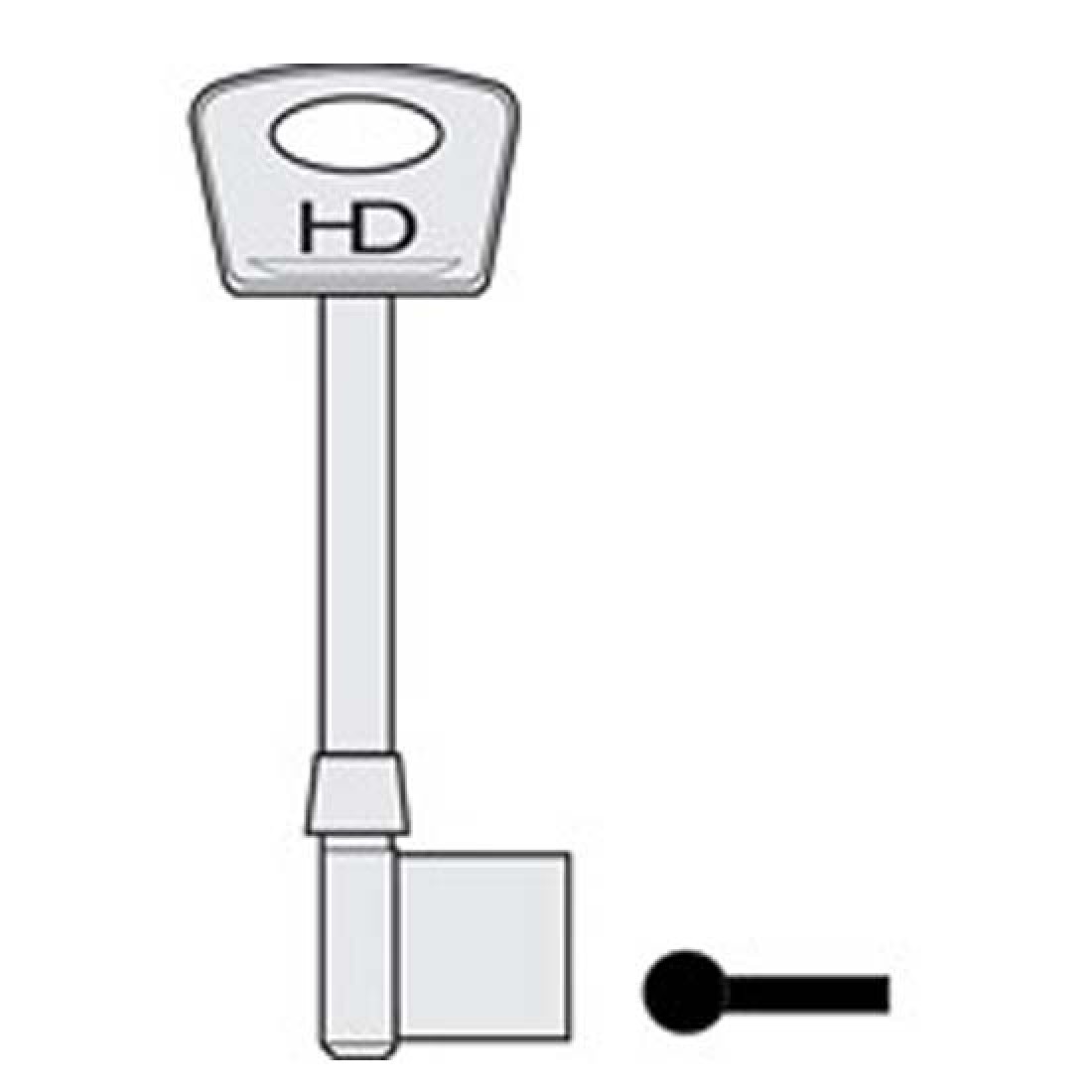 L78 B373B Chubb key blank