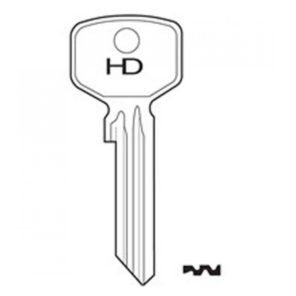H308 T06 Trio Ving key blank