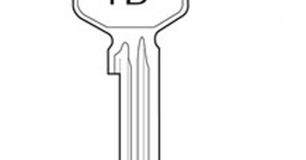 H308 T06 Trio Ving key blank