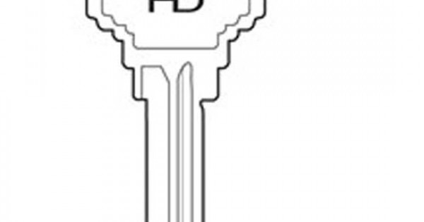 H405 A145 Schlage key blank