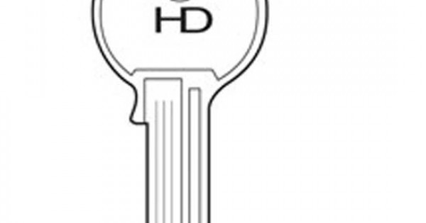 H602 CHB2 Chubb key blank