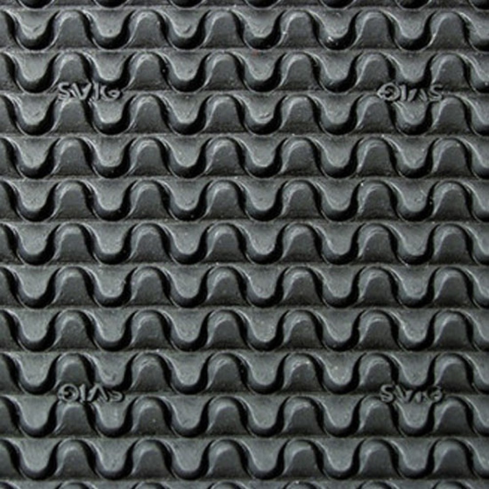 Svig Heavy Grip Flex Rib Sheet 6mm Black